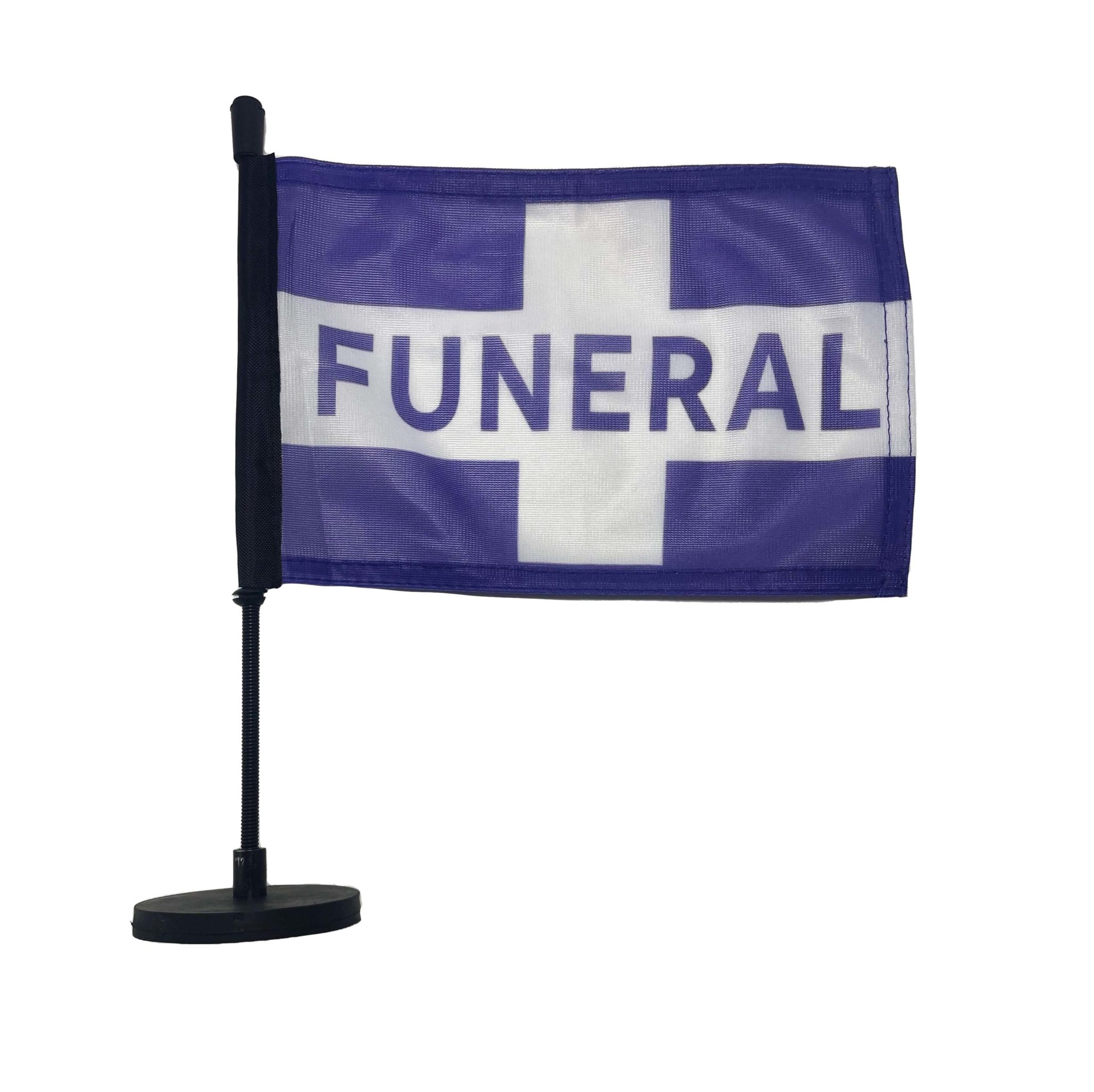 » Magnetic Funeral Flags